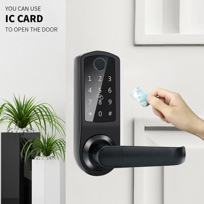 Bluetooth Fingerprint Password Door Lock TTlock Touchscreen Keypad Door ...