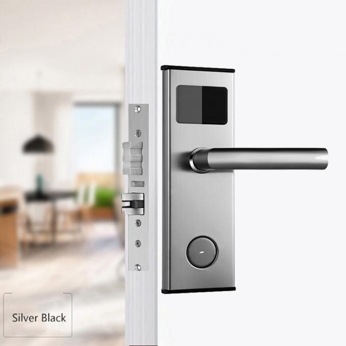 Keycard Rfid Hotel Door Lock System 240mm Electronic Card Lock System