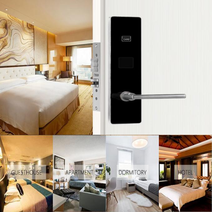 Temic Hotel Smart Door Locks 125KHz Stainless Steel Material Portable
