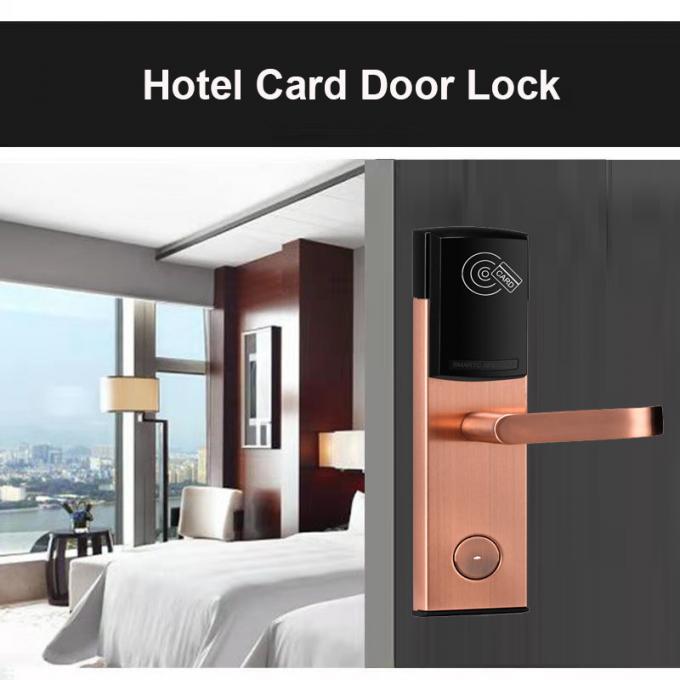 Electric 13.56Khz Keyless Digital Door Lock 60mm Magnetic Key Card Lock